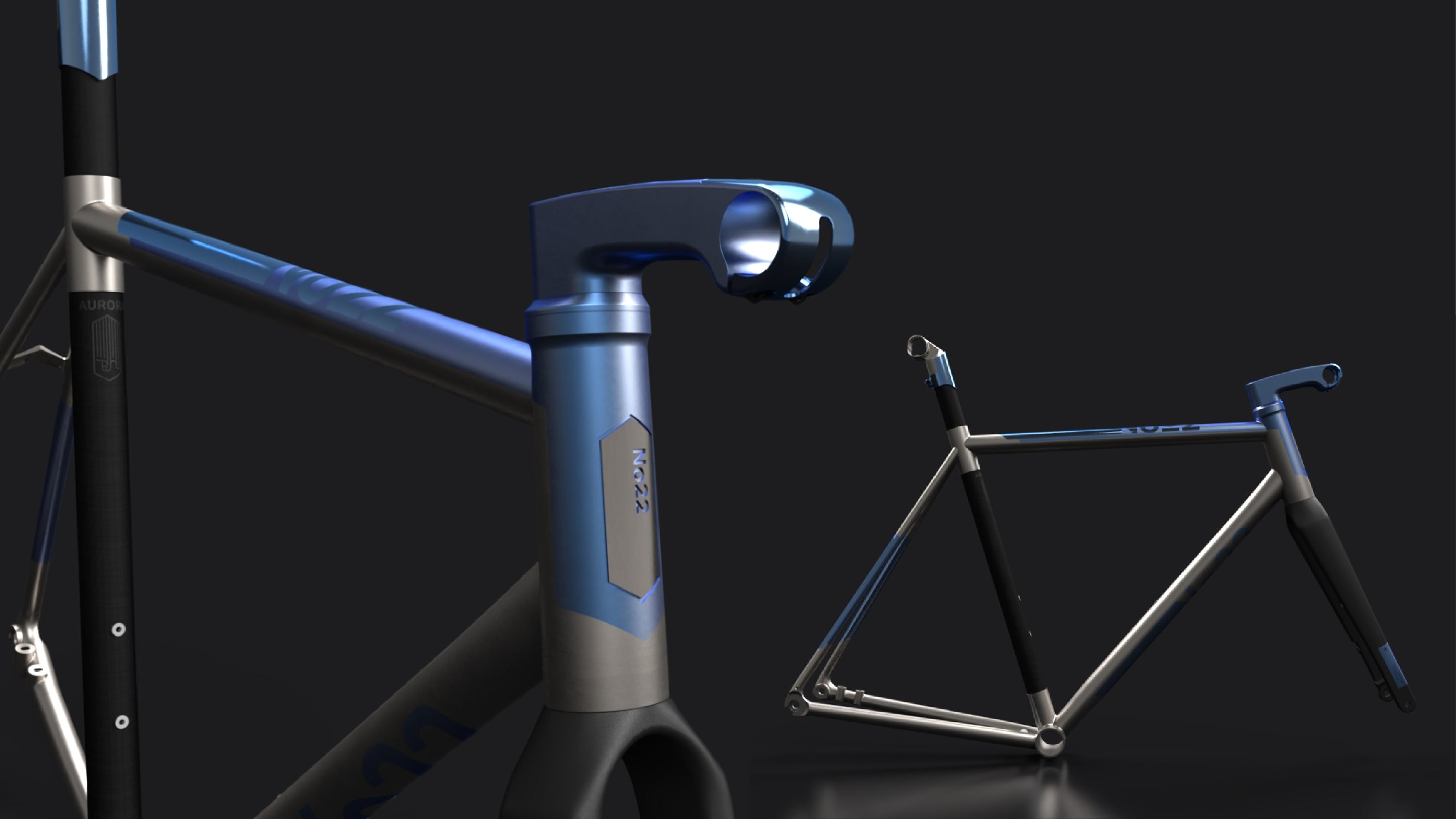 2024 Aurora Finish Options – No. 22 Bicycle Company